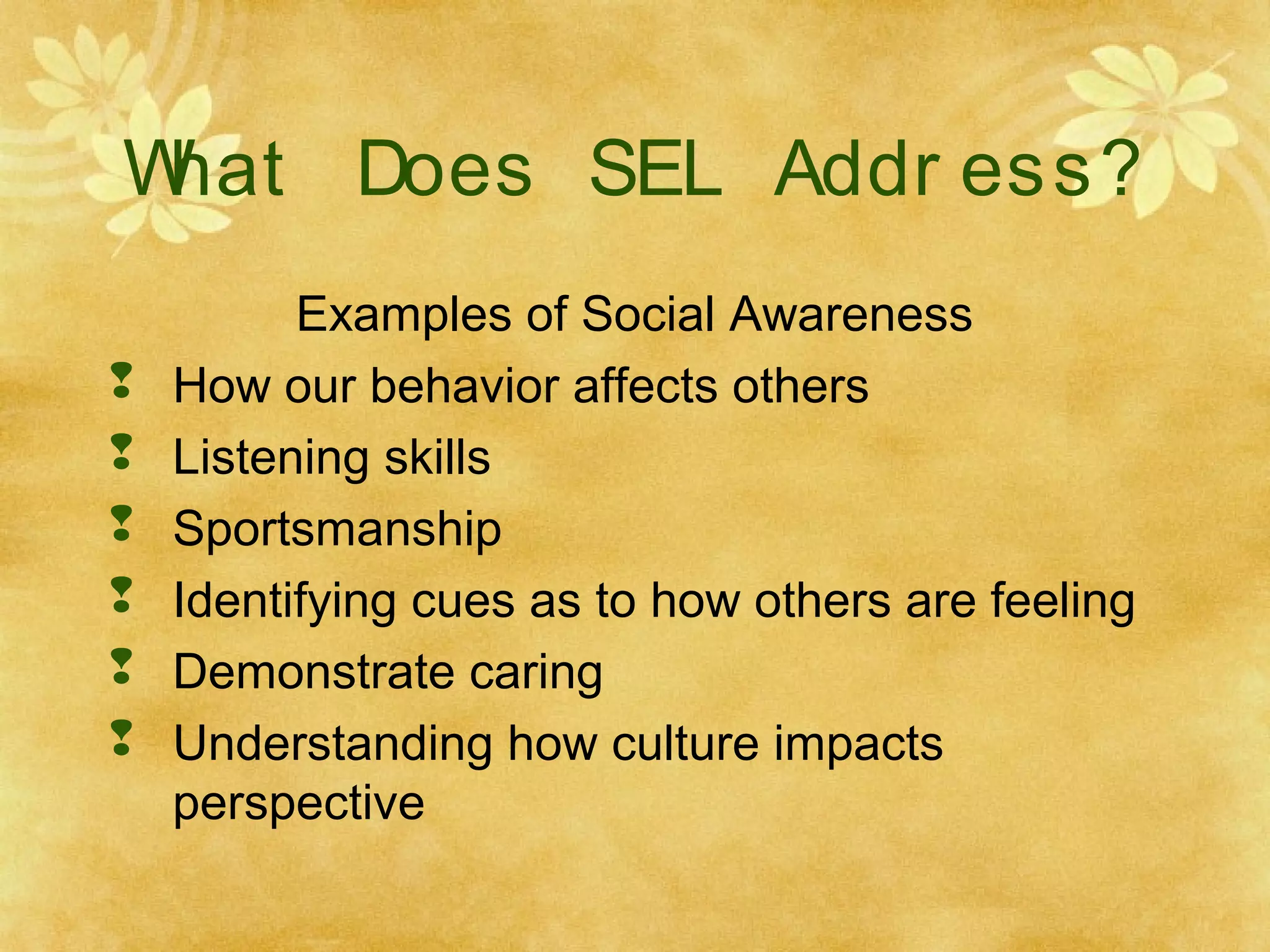Social emotional learning | PPT