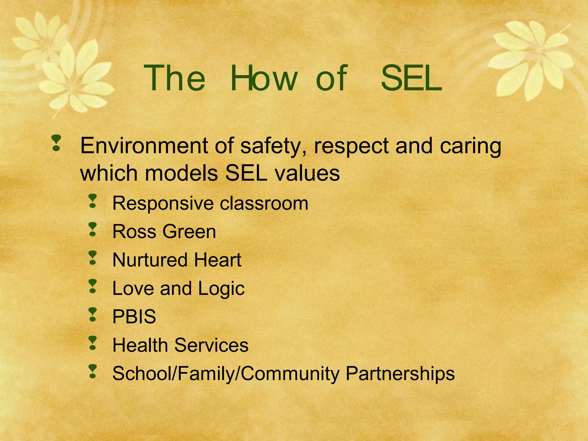 Social emotional learning | PPT
