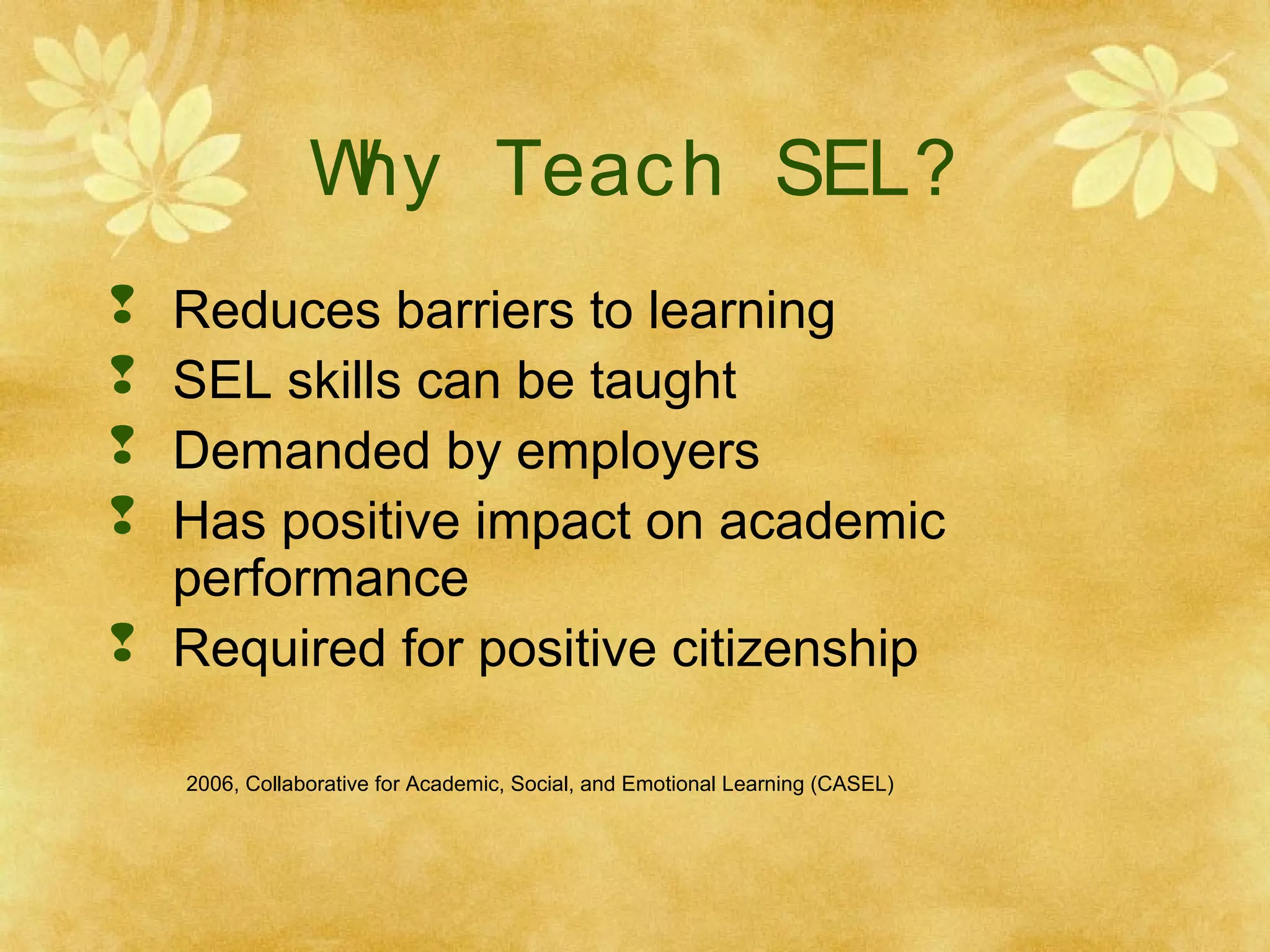 Social emotional learning | PPT