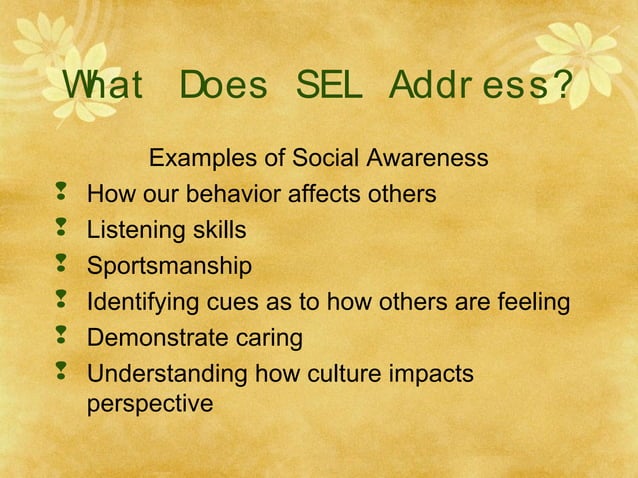 Social emotional learning | PPT