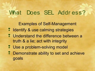 Social emotional learning | PPT