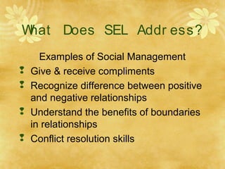 Social emotional learning | PPT