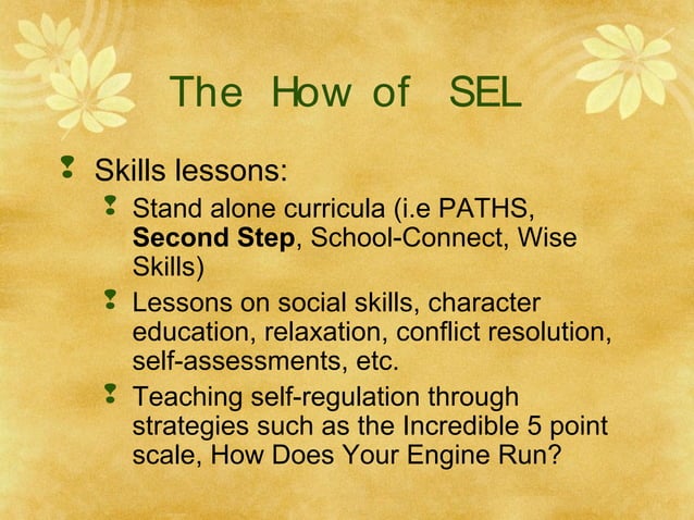 Social emotional learning | PPT