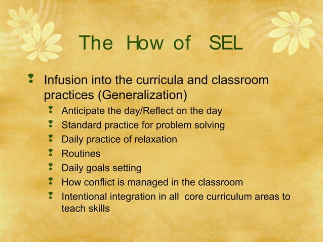 Social emotional learning | PPT