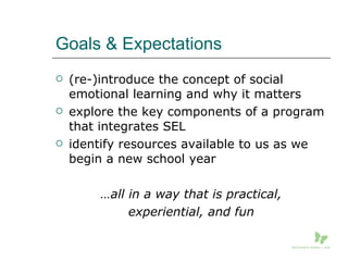 Social Emotional Learning In Action | PPT | Professional School ...