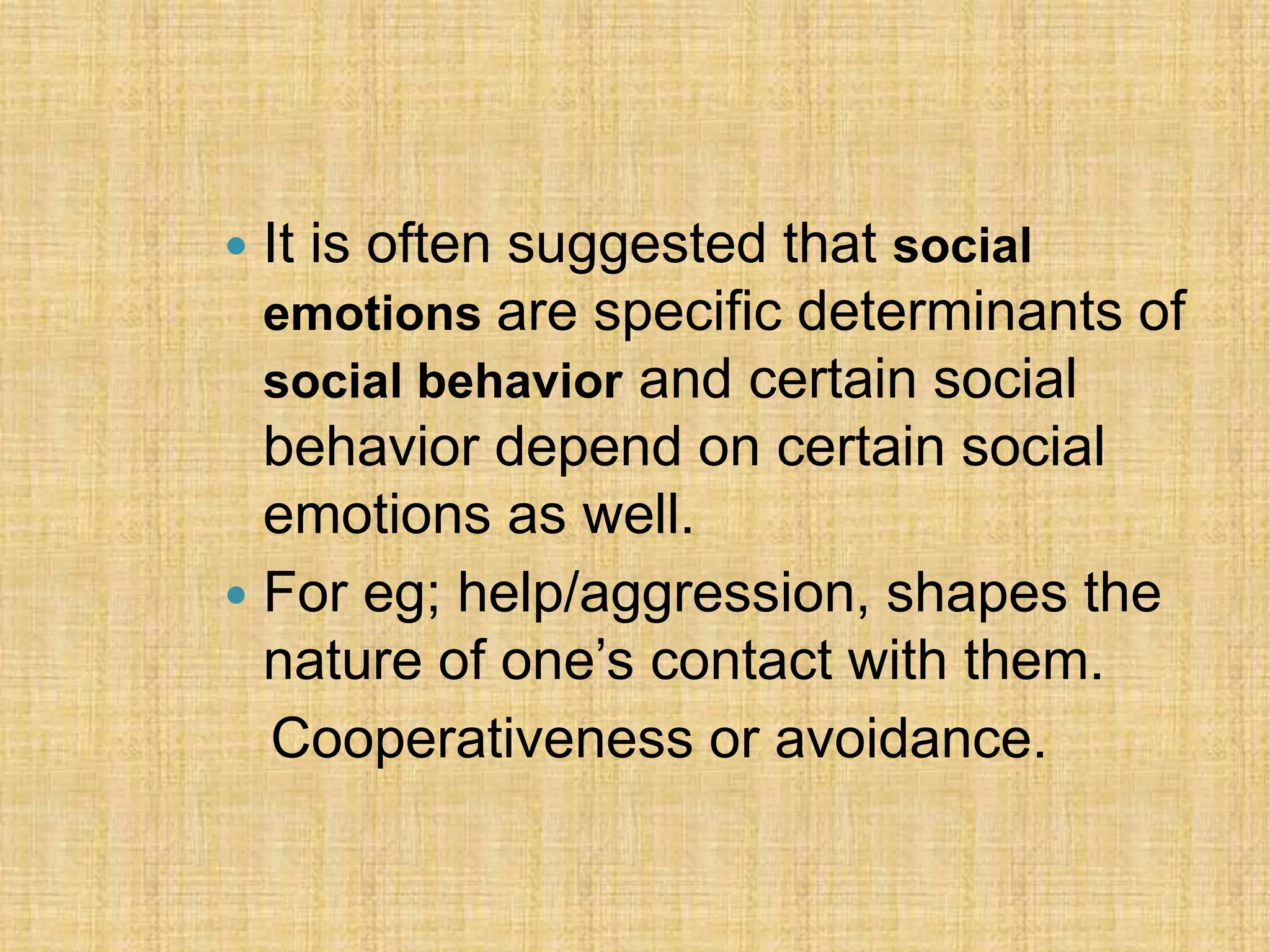 Social emotions | PPTX
