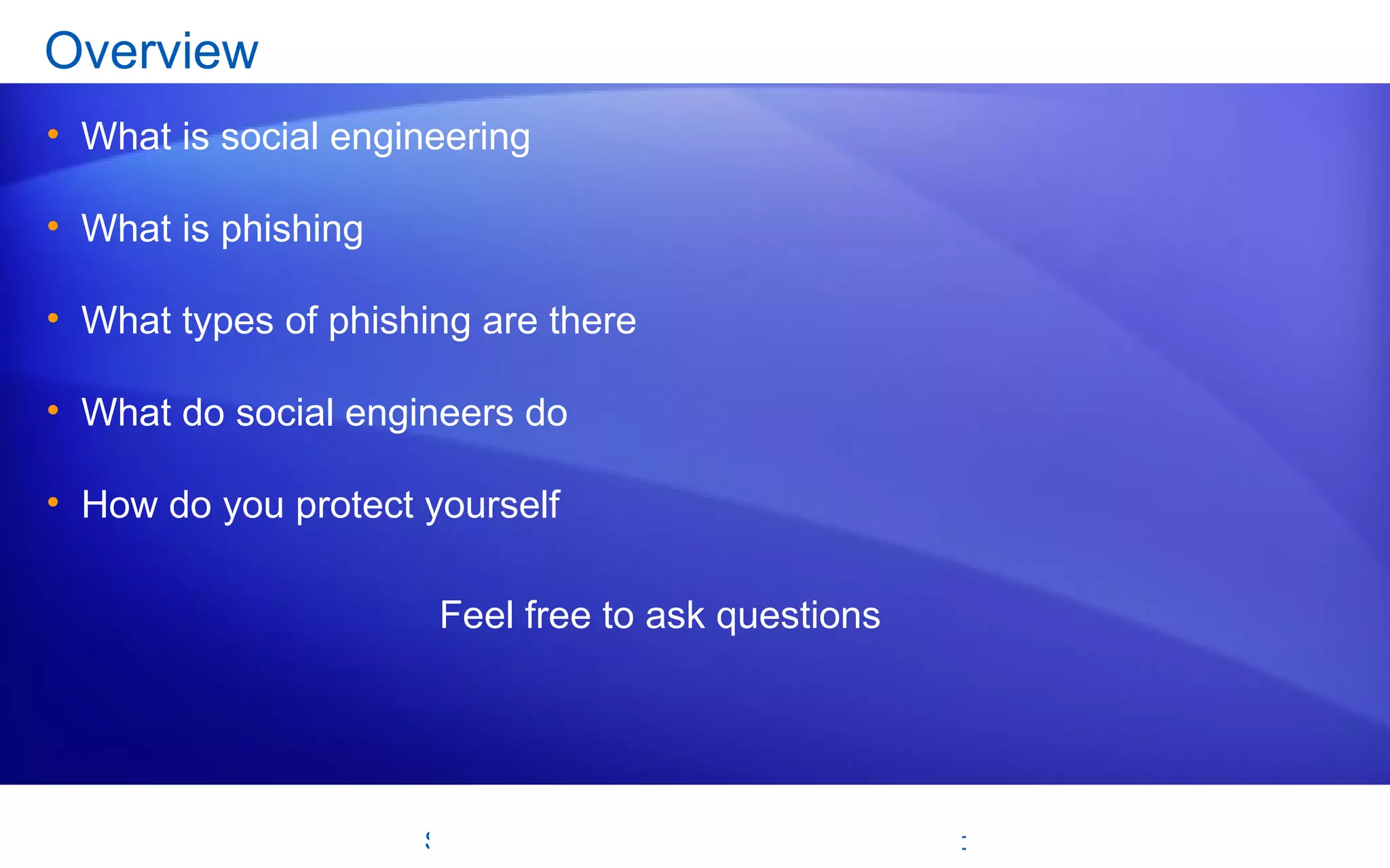 Social engineering and Phishing | PPT