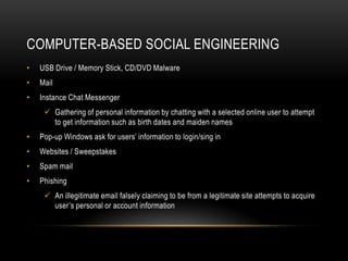 Social Engineering | PPT