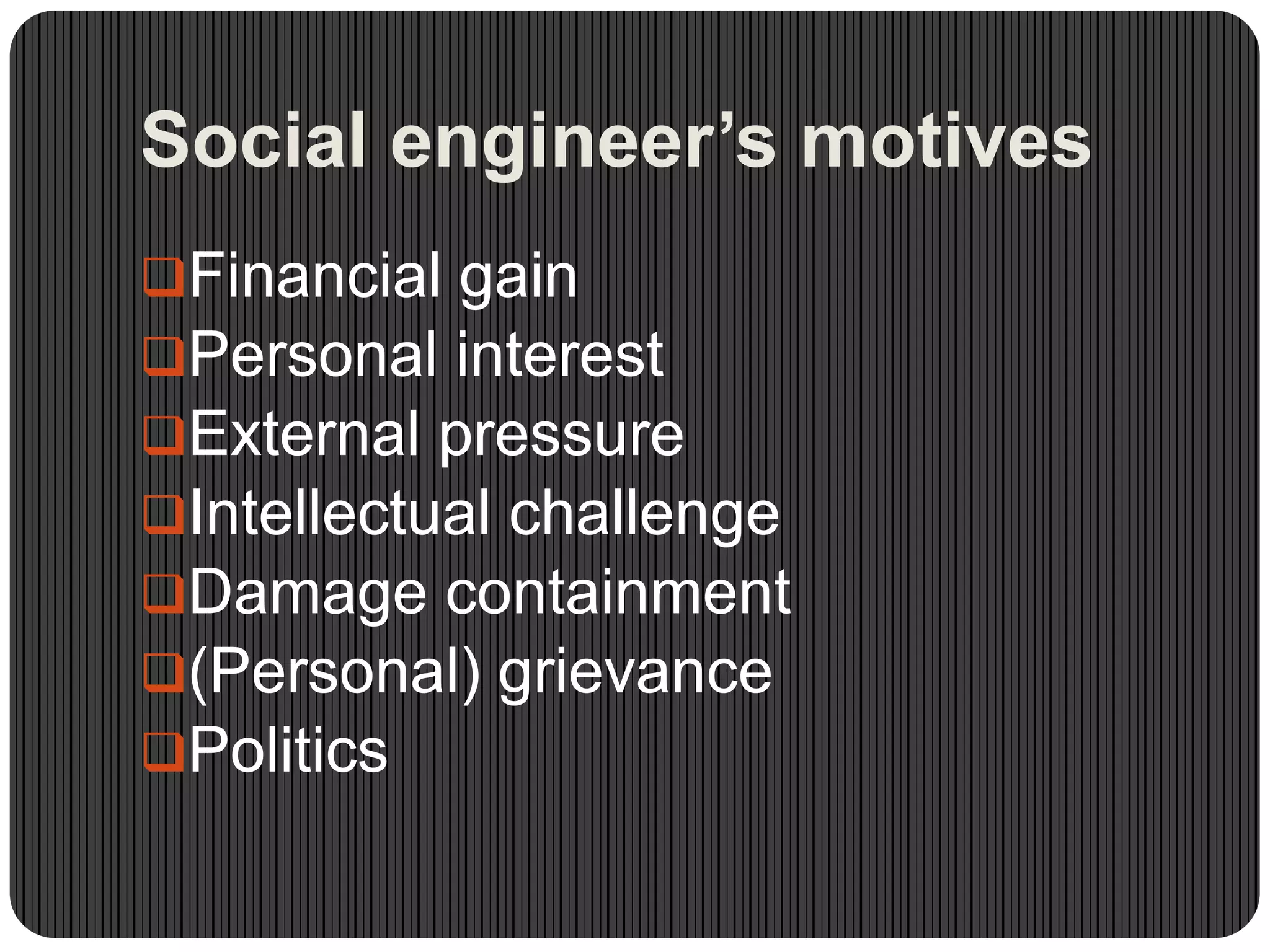 Social engineering | PPT