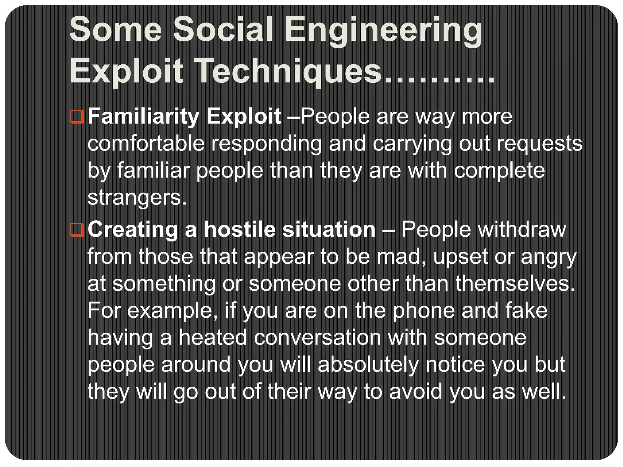 Social engineering | PPT