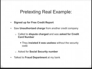 Social engineering | PPTX