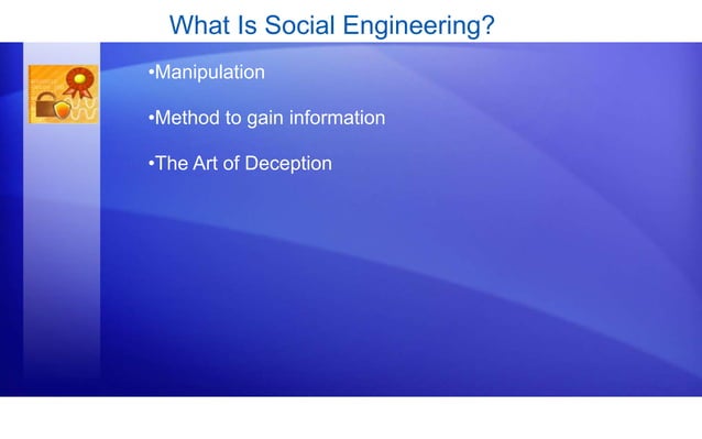 Social engineering | PPT