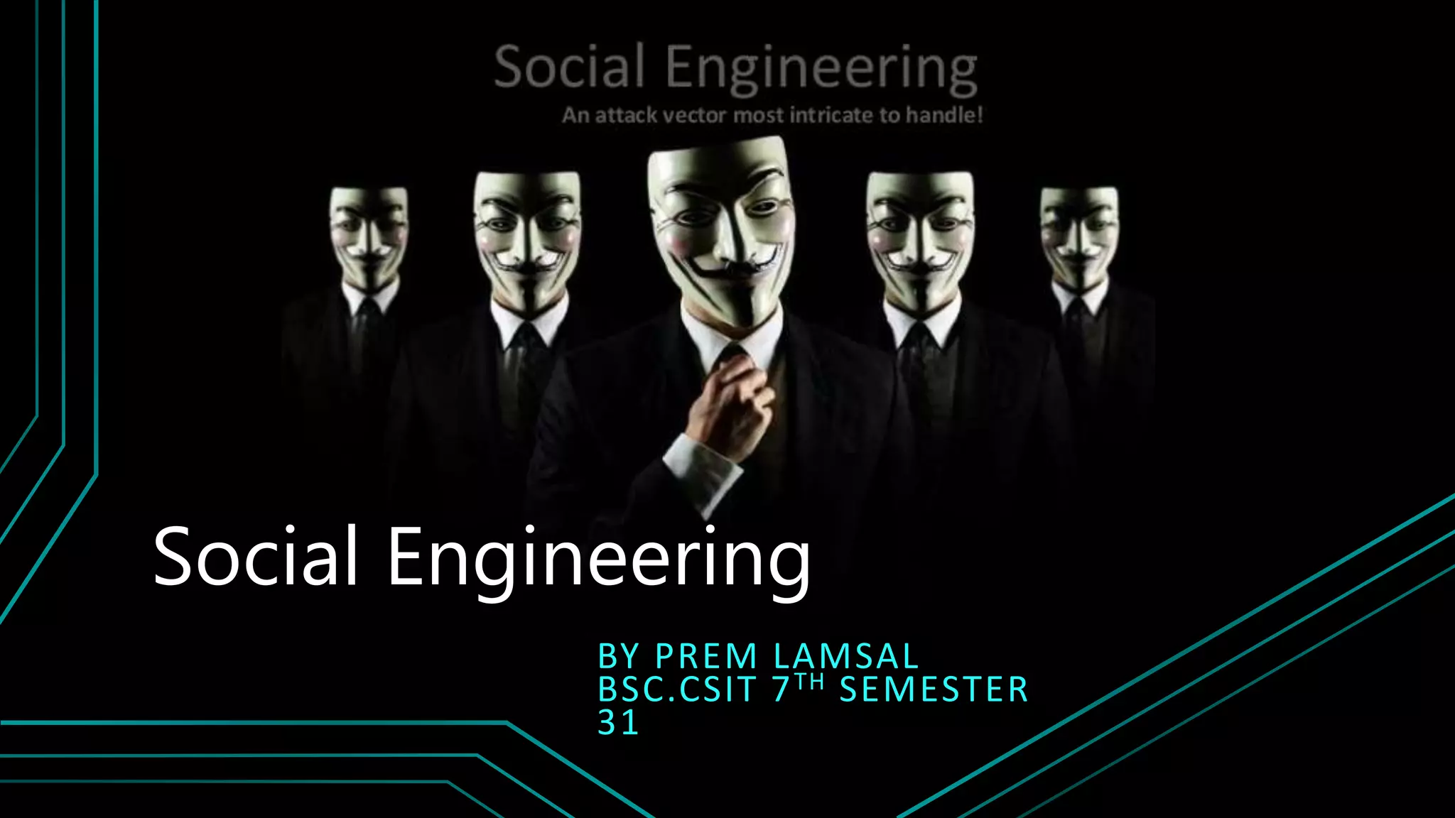 Introduction to Social engineering | Techniques of Social engineering ...