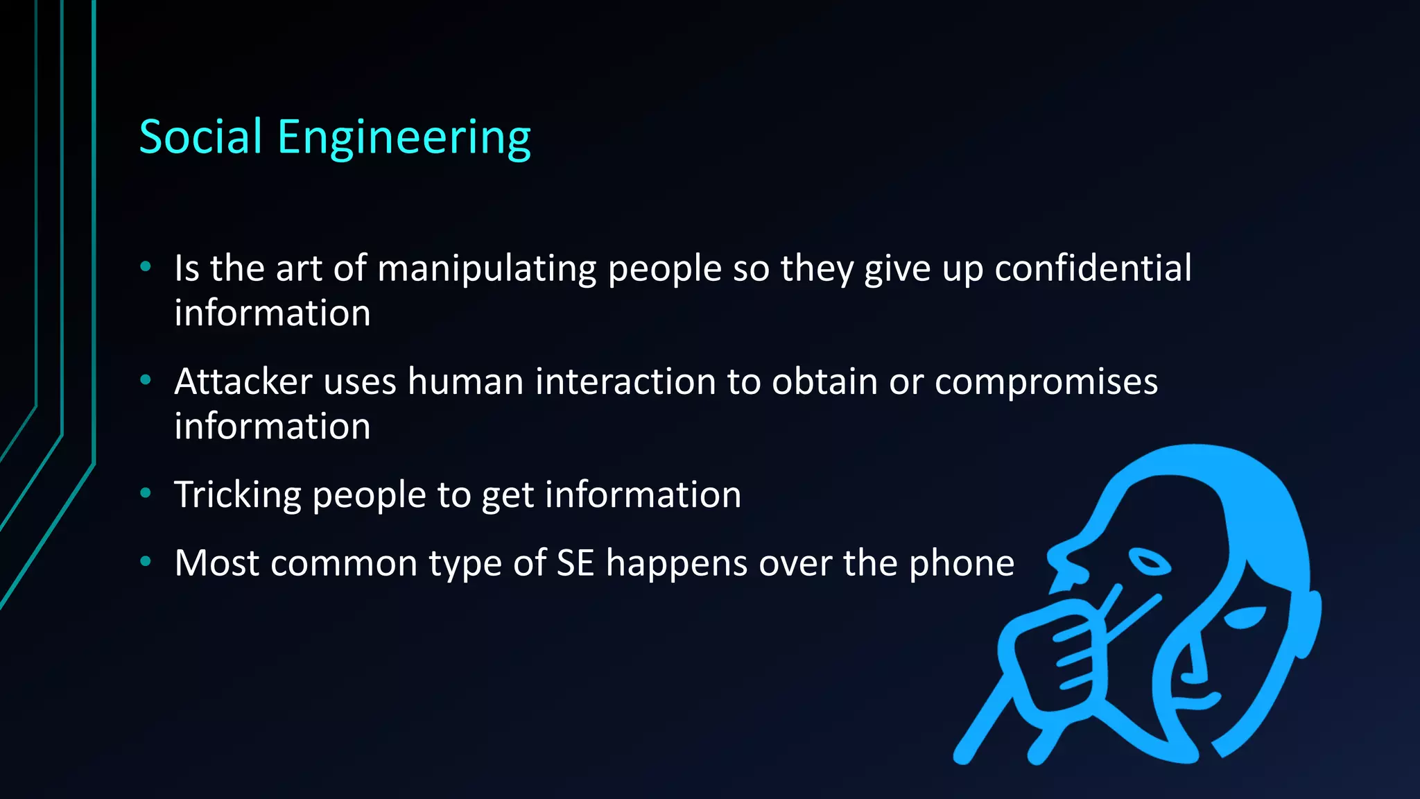 Introduction to Social engineering | Techniques of Social engineering | PPTX