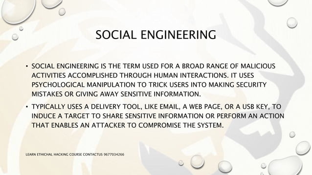 Social engineering | PPT