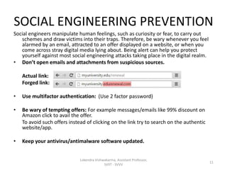 Social engineering | PPTX | Internet Safety | Parenting