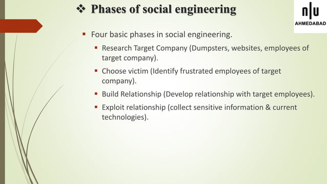 Social engineering | PPTX