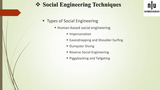 Social engineering | PPTX