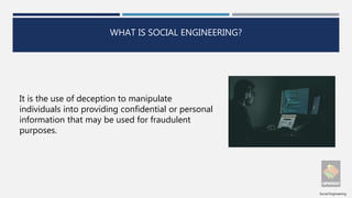 Types of Social engineering | PPTX