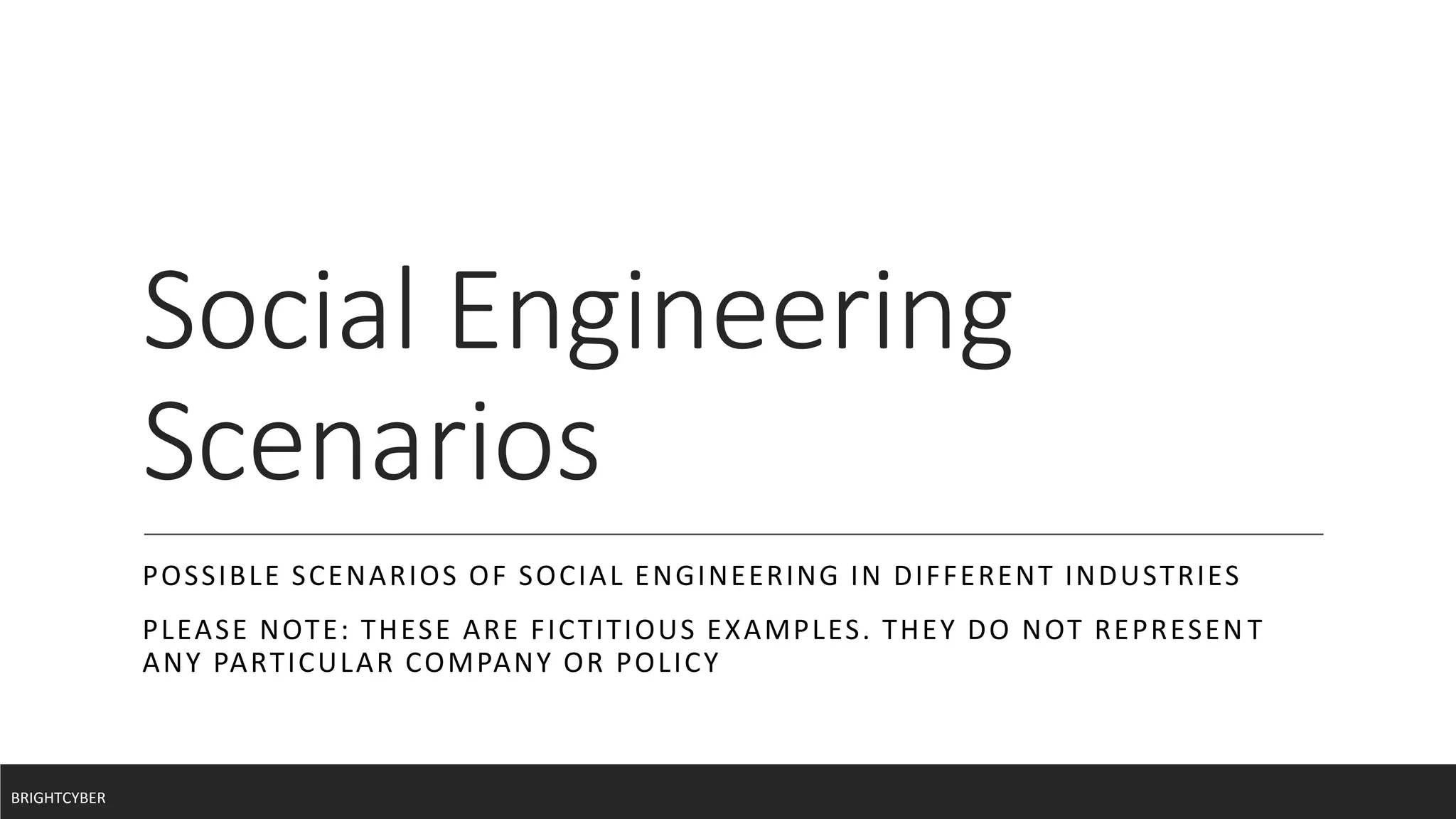 Social Engineering- What is It and How to Prepare for it. | PPT