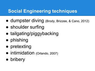 Social engineering-Sandy Suhling | PPT