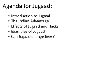 Social engineering and indian jugaad | PPT