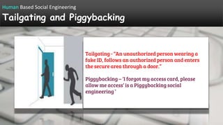 Social engineering hacking attack | PPTX