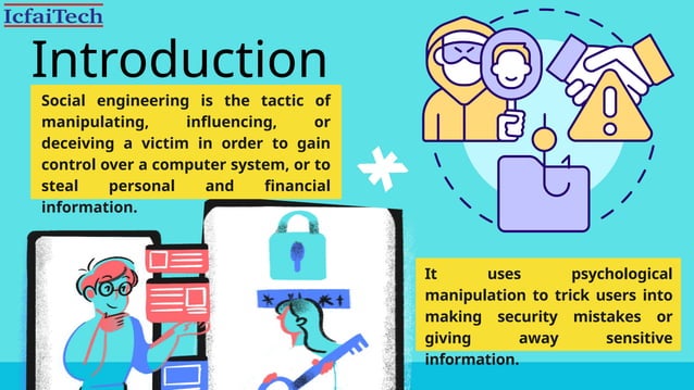 Social Engineering PPT including social engineering tactics.pptx
