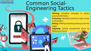 Social Engineering PPT including social engineering tactics.pptx