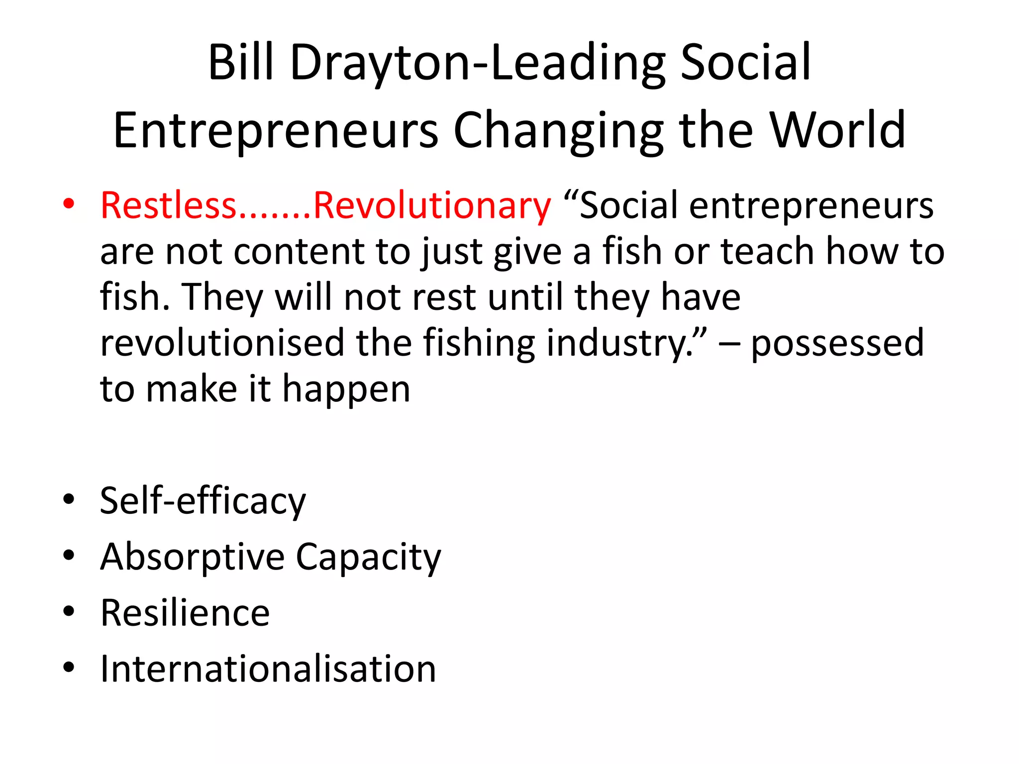 Socialenterprise EFMD summary | PPTX