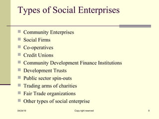 Social entrepreneurship | PPT