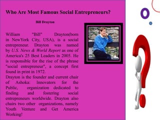 Social entrepreneurship | PPTX