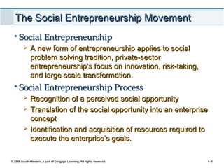 Social entrepreneurship and the ethical challenges of entrepreneurship ...