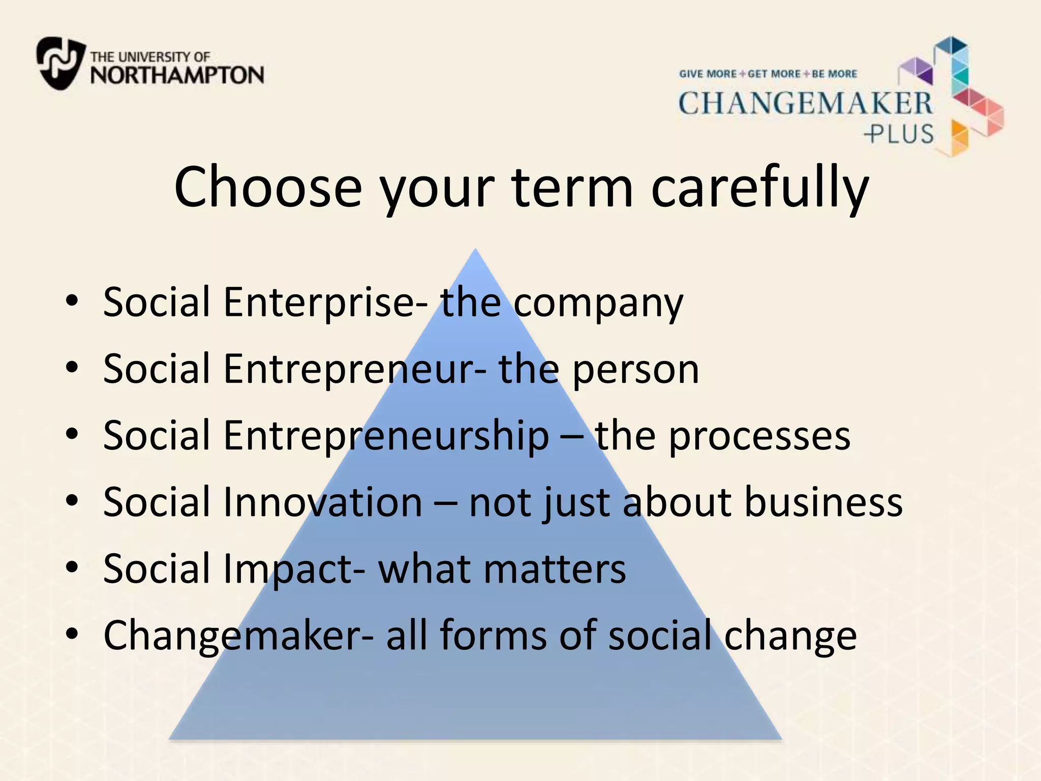 Social Entrepreneurship Education outside the Business School | PPT ...