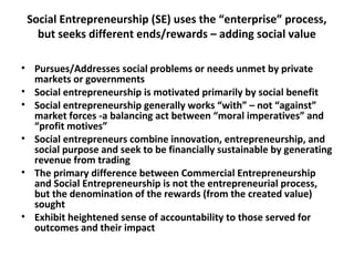 Social entrepreneurship pp_ts_gen_intro | PPT