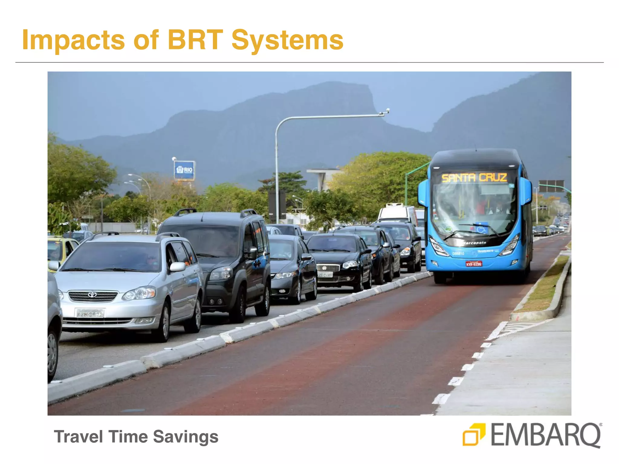 Social, Environmental and Economic Impacts of Bus Rapid Transit Systems | PDF