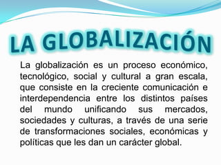 Globalización en Colombia | PPTX