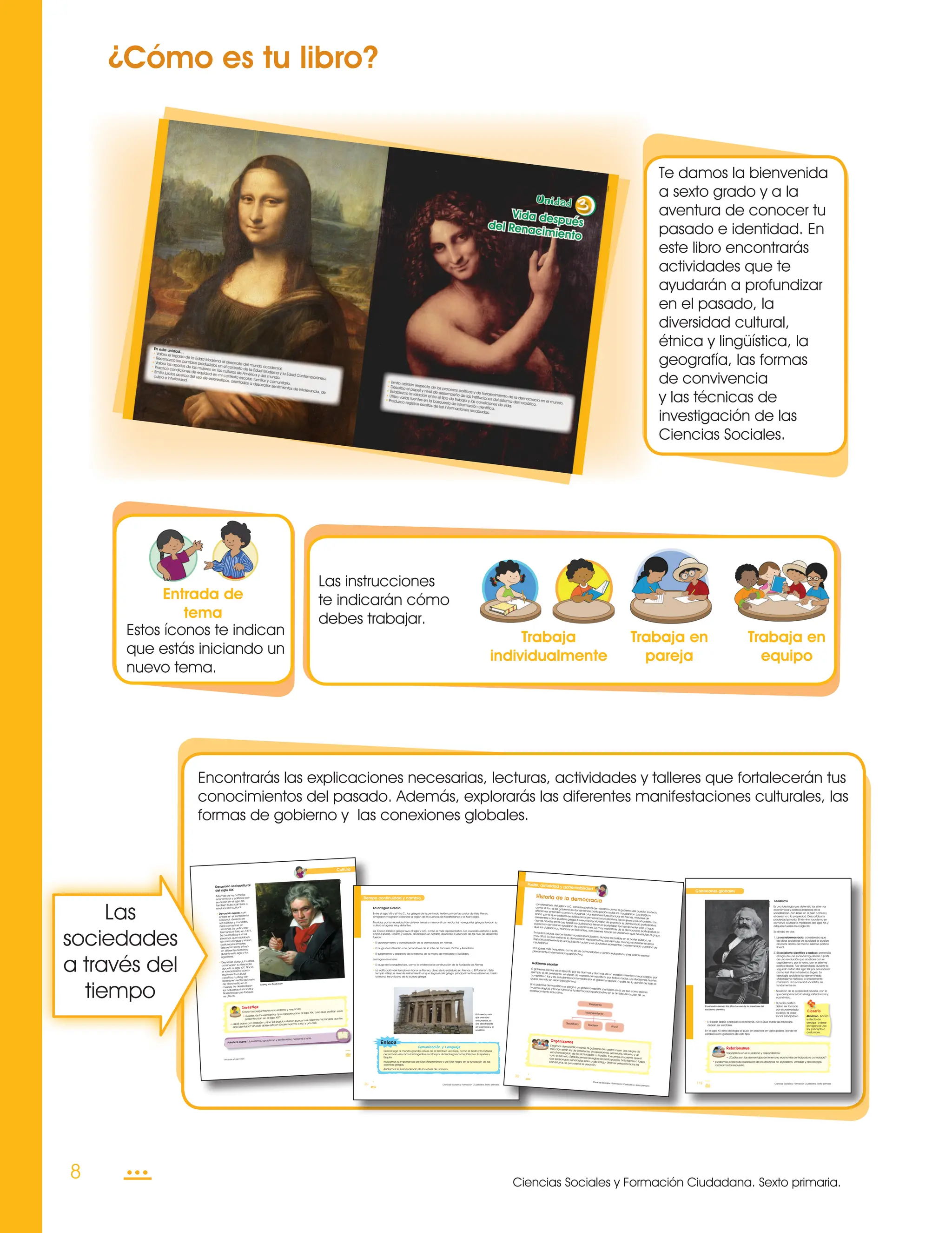 Libro De Ciencias Sociales 6to Grado Pdf