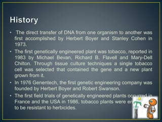 Social & ethical issues in genetic engineering | PPTX