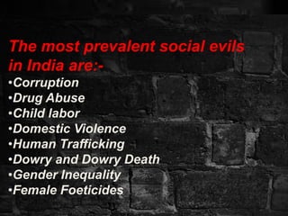 Social evils | PDF