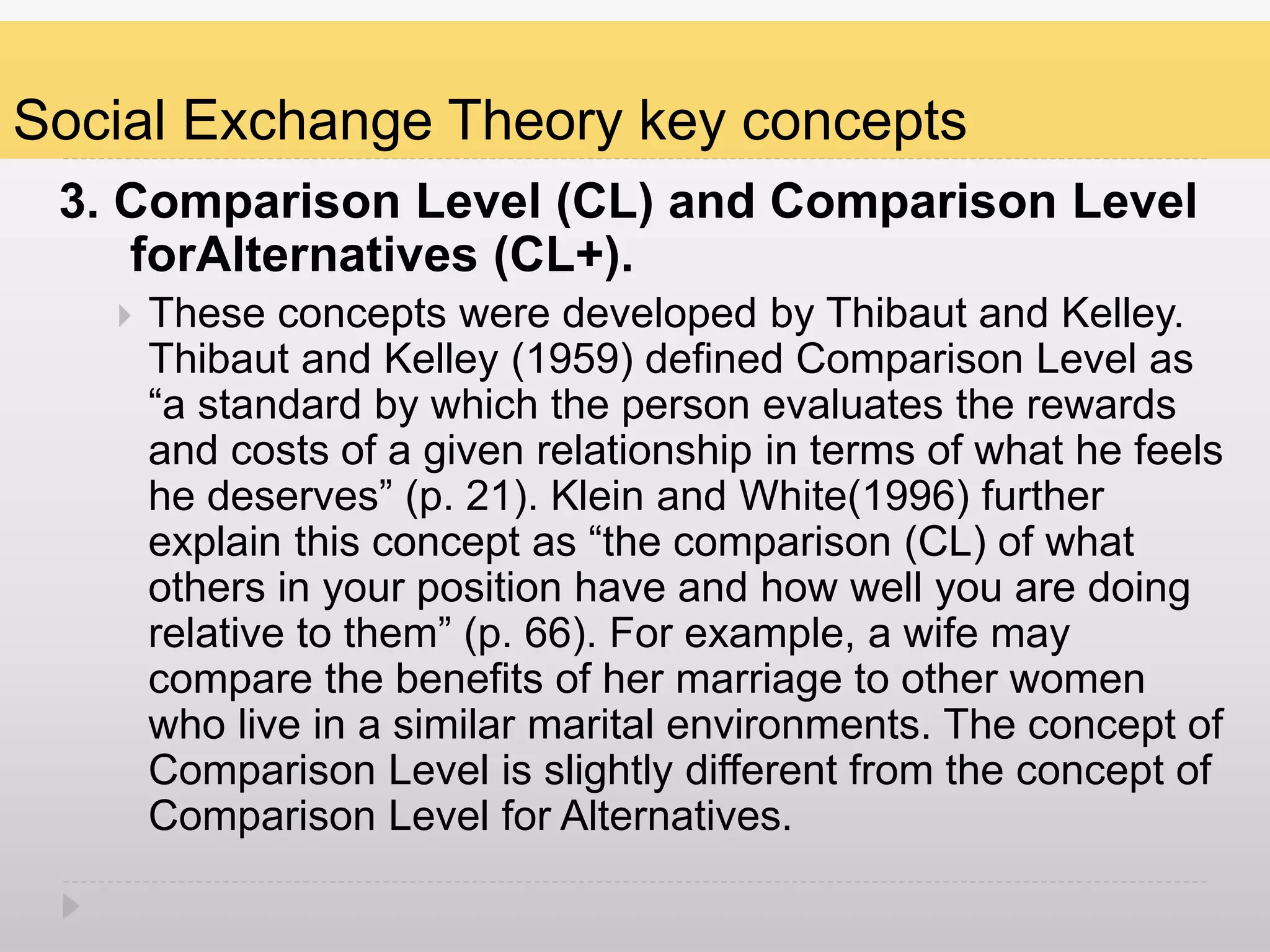 Social exchange theory | PPTX