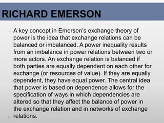 Social exchange theory | PPTX
