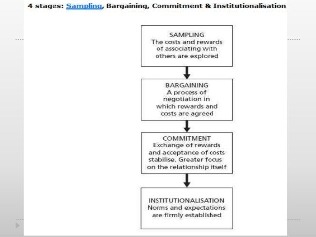 Social exchange theory