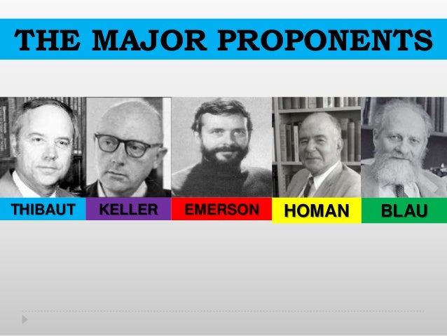 Social exchange theory