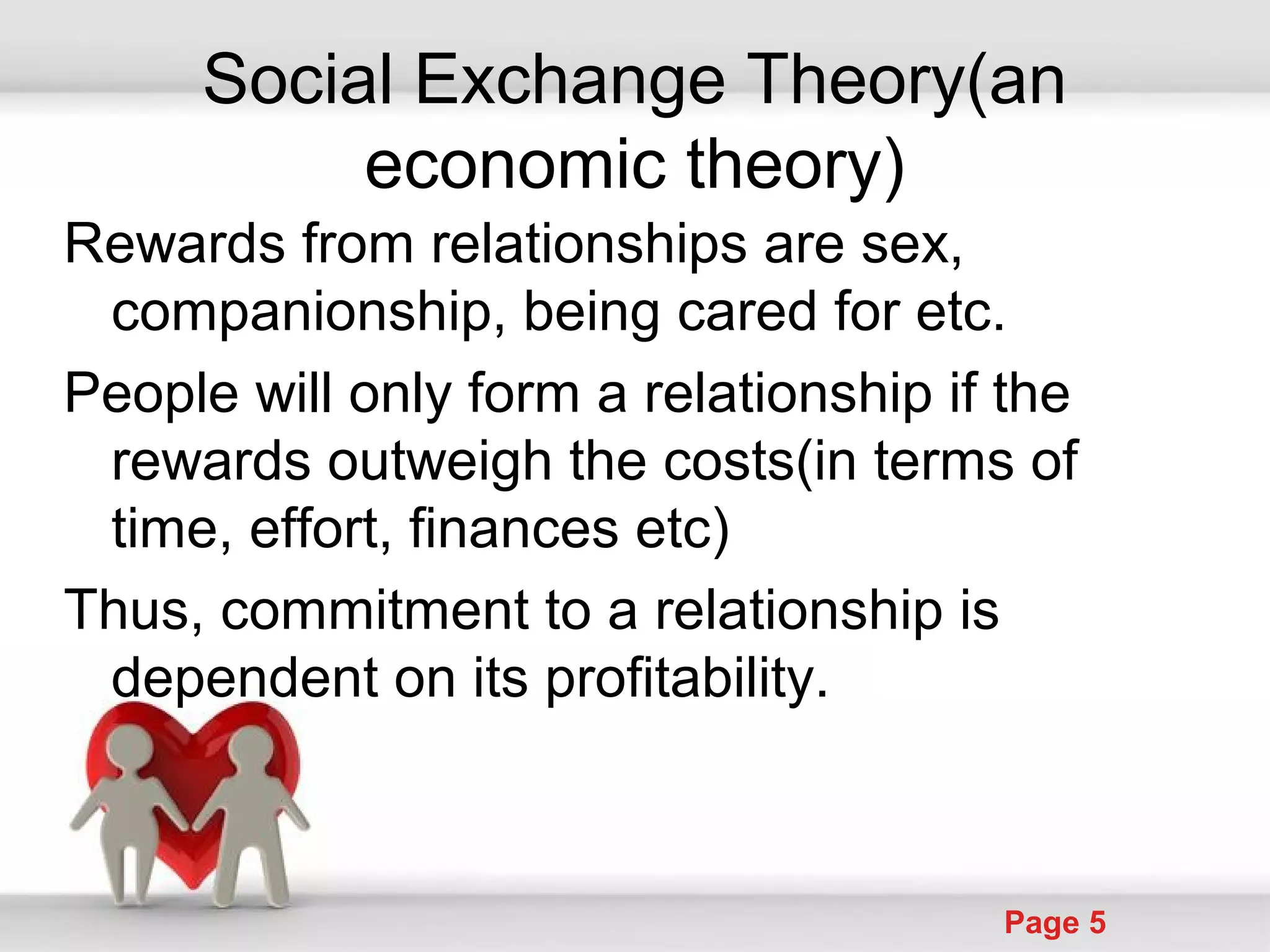 Social exchange theory | PPT