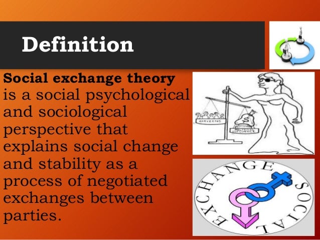 Social exchange theory