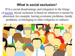 Social exclusion | PPTX