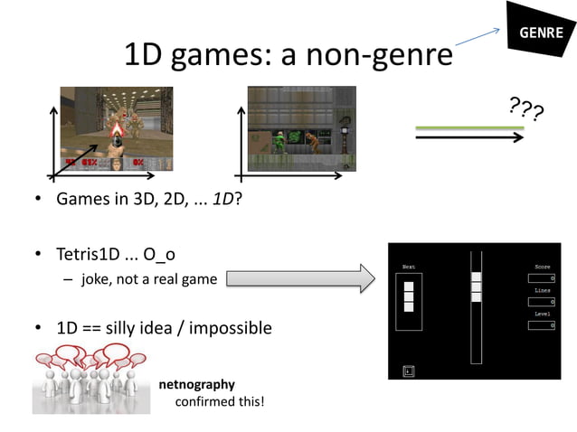 Social exploration of 1D games | PPT