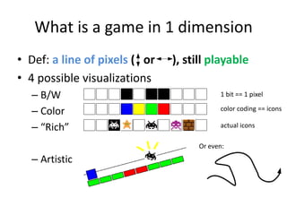 Social exploration of 1D games | PDF