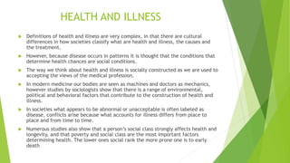 Social factors in health & Disease by Dr. Mumux | PPTX